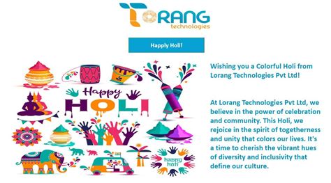 Lorang Technologies Private Limited On Linkedin Happyholi