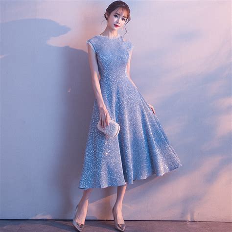 Light Blue Cocktail Dress