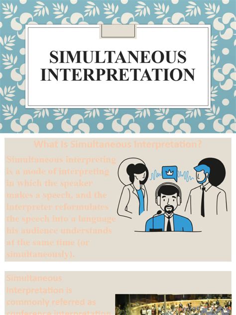 Simultaneous Interpretation Pdf