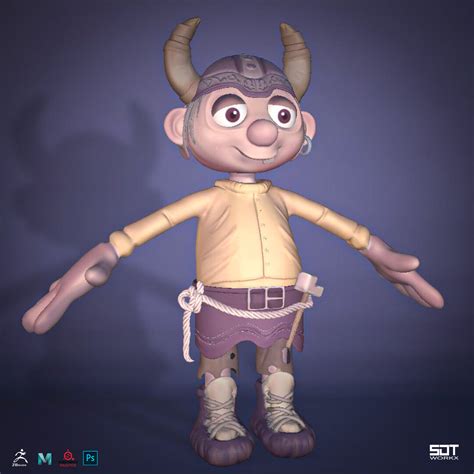 Artstation 3d Character Model