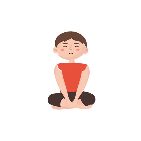 Free Cartoon Yoga Clipart Template To Edit Online