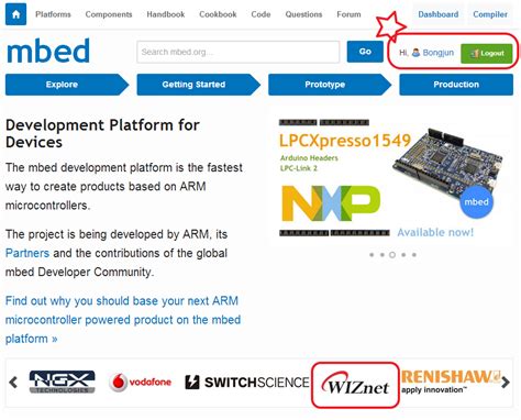 Be A Contributor Of Mbed Library Ethernet Library For W5500 예제로 모두에게