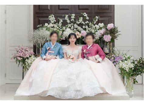 Wedding 본식 헤어 앞머리 반묶음 후기 웨딩촬영 네이버 블로그