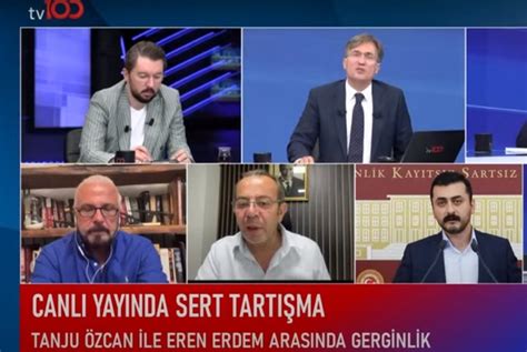 Tanju Özcan ve Eren Erdem canlı yayında kavga etti GEREDE MEDYA TAKİP Yerel Bölgesel