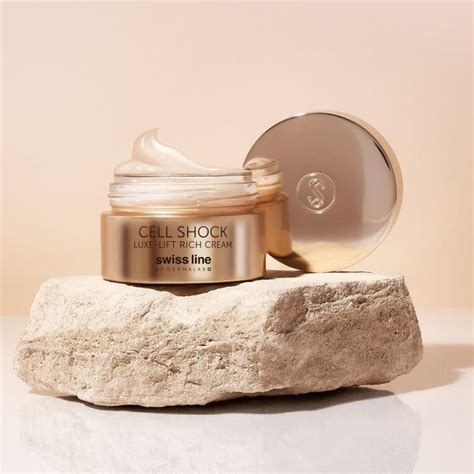 Swissline Cell Shock Luxe Lift Rich Cream Kem Tinh Chất Vàng Giàu D