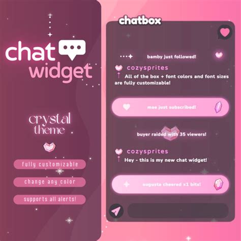 Twitch Chat Css Etsy