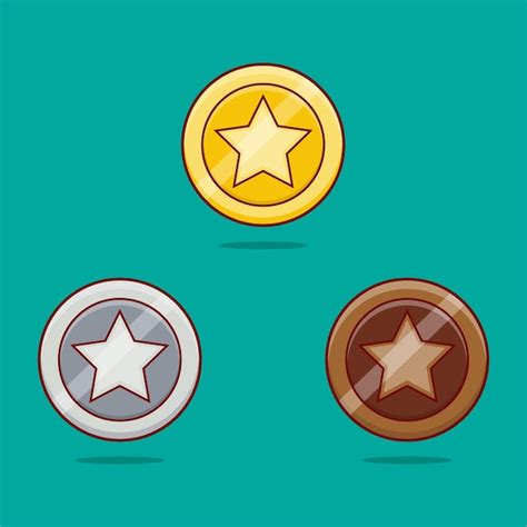 Premium Vector | Coin Star Game Pack
