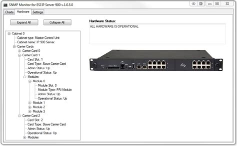 SNMP Monitor For ESI IP Server 900 Brain Herd Software