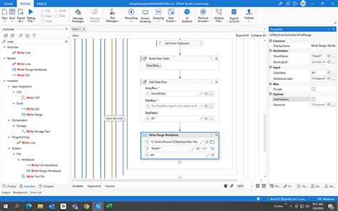 Want To Write Row By Row Data From Clipboard Studiox Uipath
