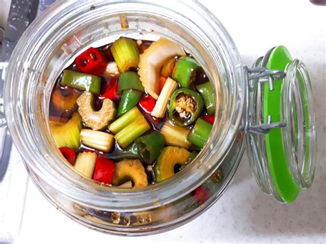 샐러리피클 만들기~