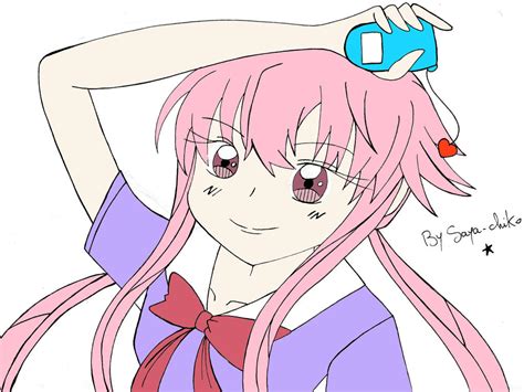 Gasai Yuno By Saya Chiko On Deviantart