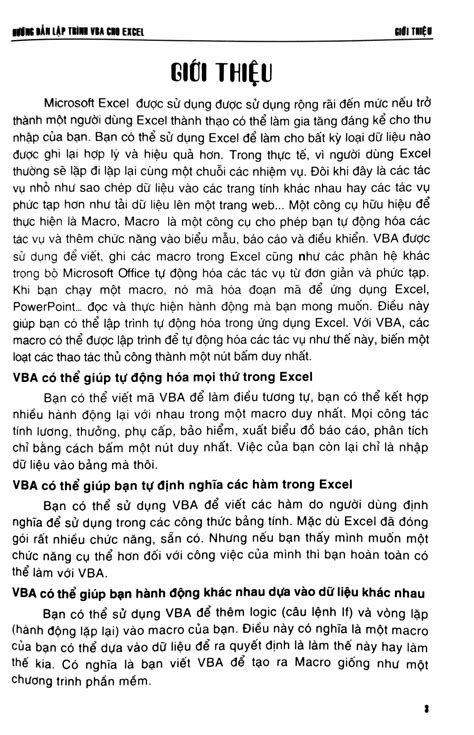 H Ng D N L P Tr Nh Vba Cho Excel Pdf Yds Edu Vn