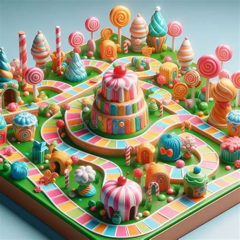 Candyland D A Three Dimensional Version Of Candyland With Cn Stock