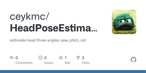 Github Ceykmc Headposeestimation Estimate Head Three Angles Yaw Pitch Roll