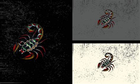 Premium Vector Scorpion Vector Illustration Flat Design