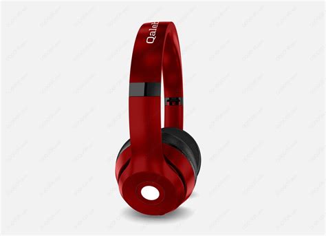 红色XMPTCR耳机耳麦模型样机PSD素材 27