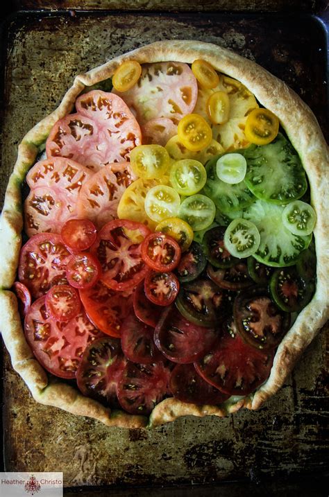 Heirloom Tomato Pizza Heather Christo