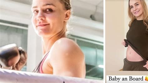 Dancing Star And Boxerin Nicole Wesner Ist Schwanger Stars24