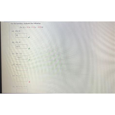 Solved For The Function Evaluate The Chegg
