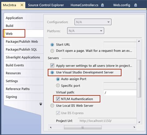 Mvc Where To Find Use Iis Express Option While Using Windows