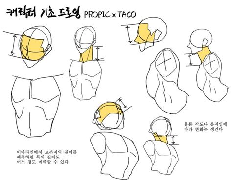 타코작가（taco1704）さん Twitter 드로잉 강좌 그리기 튜토리얼 인물 그리기 튜토리얼