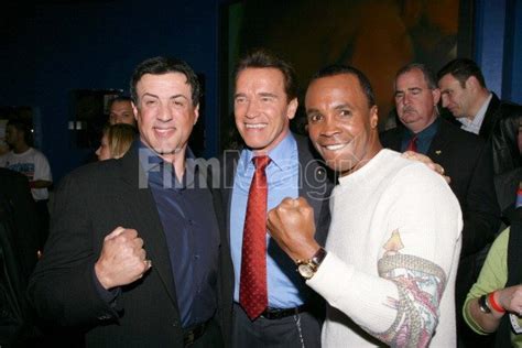 Sylvester Stallone Arnold Schwarzenegger Sugar Ray Leonard Filmmagic
