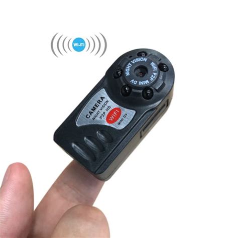 دوربین بیسیم مینی Q8 Wifi اتصال به موبایل با سایز کوچک مینی دی وی پرو