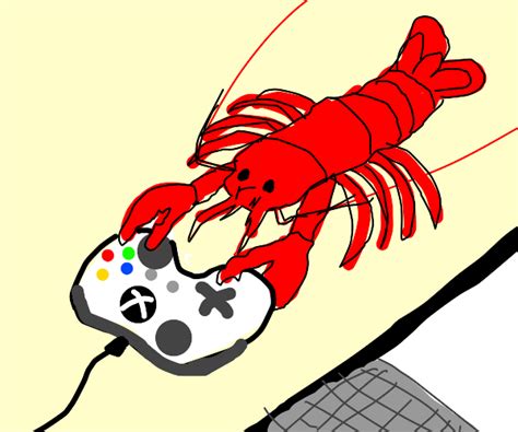 Lobster Gamer Drawception