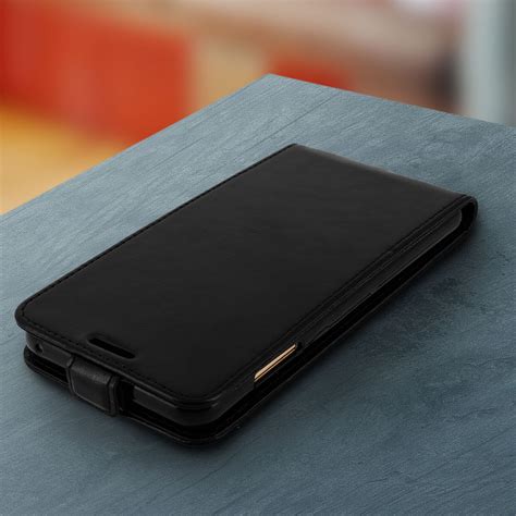 Etui Pour Samsung Galaxy A8 Housse Clapet Vertical Protection Porte Carte Noir EBay