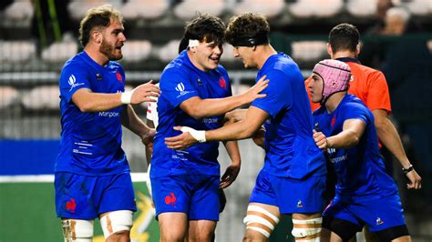 France Irlande finale de la Coupe du monde de rugby U à quelle