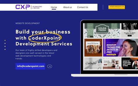 Coderxpoint Technologies And Services On Linkedin Coderxpoint Cxp Expert Wesbite Software