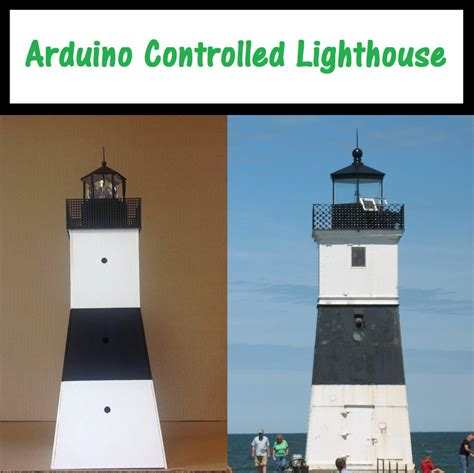 arduino controlled lighthouse 7 steps with pictures instructables