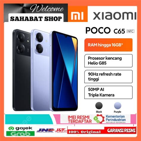 Jual Xiaomi Poco C NFC Ram GB Garansi Resmi Shopee Indonesia