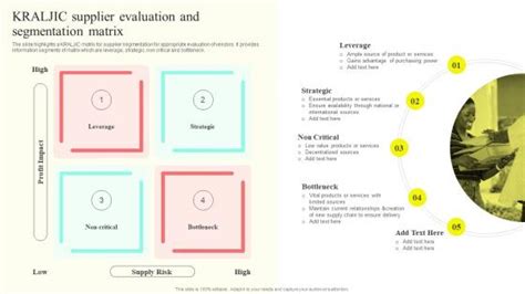 Kraljics Matrix Powerpoint Presentation And Slides Ppt Presentation