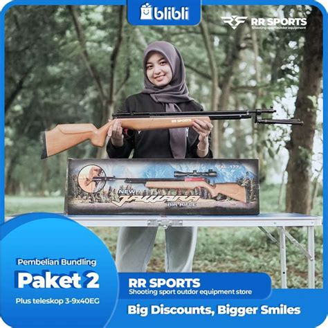 Jual Senapan Angin Uklik Sharp Jawara V Teleskop Paket Bundling Di Seller Rr Sports