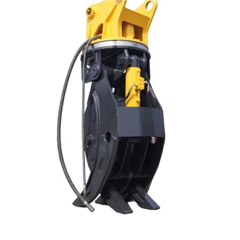 Excavator Grapple Mini Excavator Log Rotating Grapple Woode Log Grapple