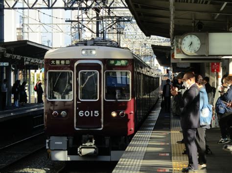 阪急電鉄 阪急6000系電車 6015 蛍池駅 阪急 鉄道フォト・写真 By I Love 阪急電車さん レイルラボraillab