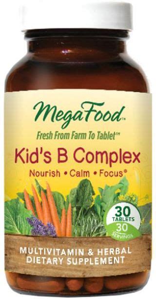 Mega Food Kids B complex witamina B dla dzieci 30tabl. - Opinie i ceny ...