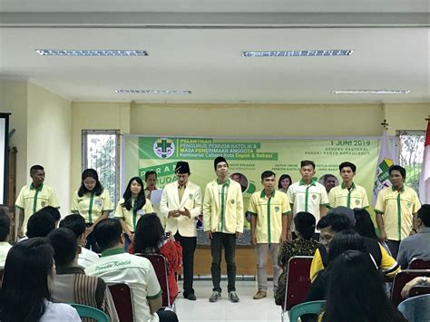 Pemuda Katolik Komcab Depok Dan Bekasi Lantik Pengurus Baru Keuskupan