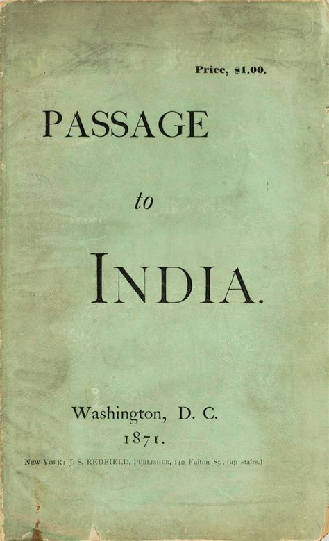 Bonhams Rare Original Wrappers Whitman Walt 1819 1892 Passage To