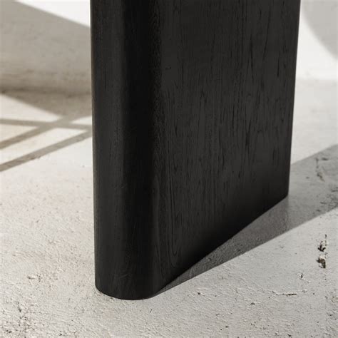 Edra Sculptural Dining Table Black Inartisan
