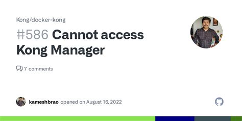 Cannot Access Kong Manager Issue Kong Docker Kong Github