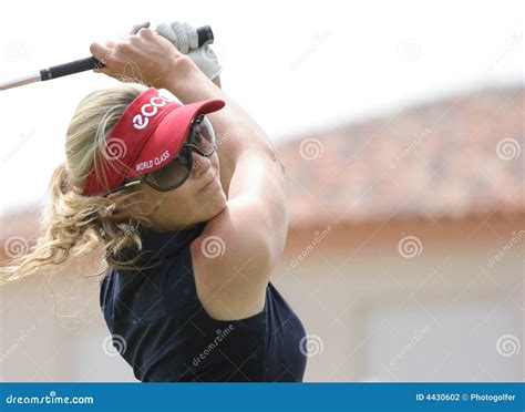 Anna Rawson Golf Ladies Europ Editorial Photography Image Of Real