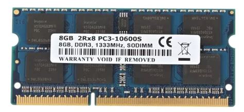 Ram Ddr3 8gb Pc3 10600s Para Lap Varios Donde Encuentras