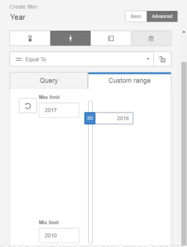 Create Dashboard Filters