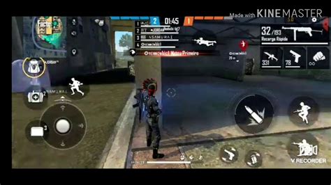 Jogando Modo Contra Squad Free Fire Youtube