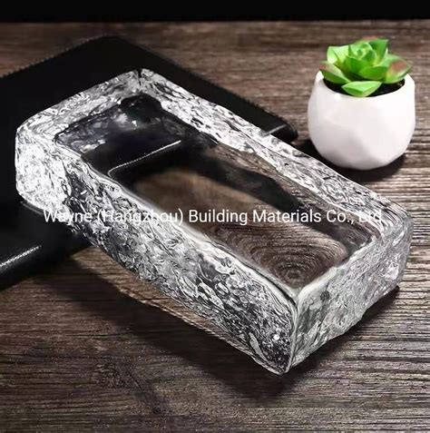China Factory Wholesale Price Colorful Design Glass Block Brick China