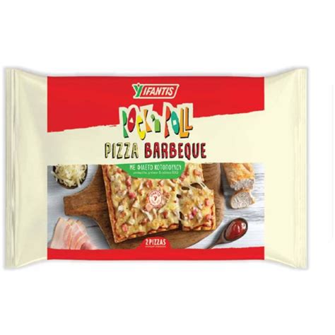 Πίτσα ΥΦΑΝΤΗΣ Rock N Roll Barbeque με φιλέτο κοτόπουλο 2x350gr προσφορά