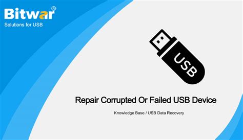 [solved] repair corrupted or failed usb device without data loss