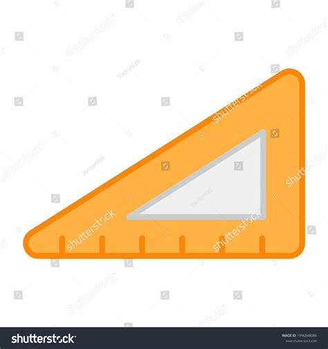 Premium Vector Triangular Scale Icon Stock Vector Royalty Free